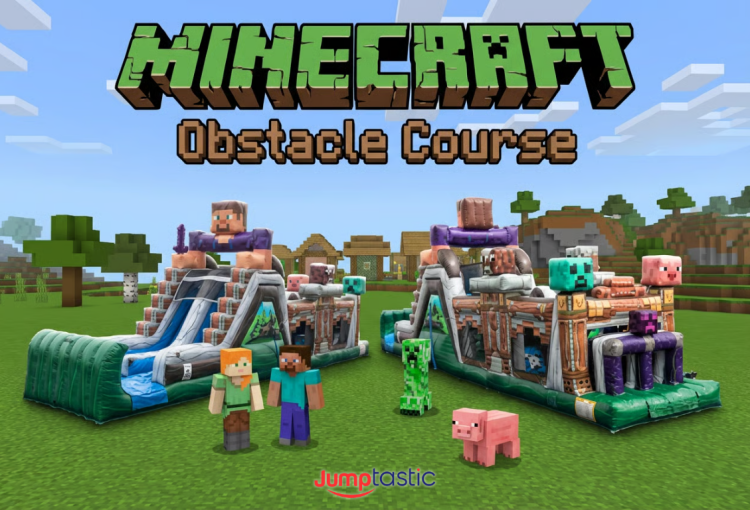Minecraft Obstacle Course - Jumptastic